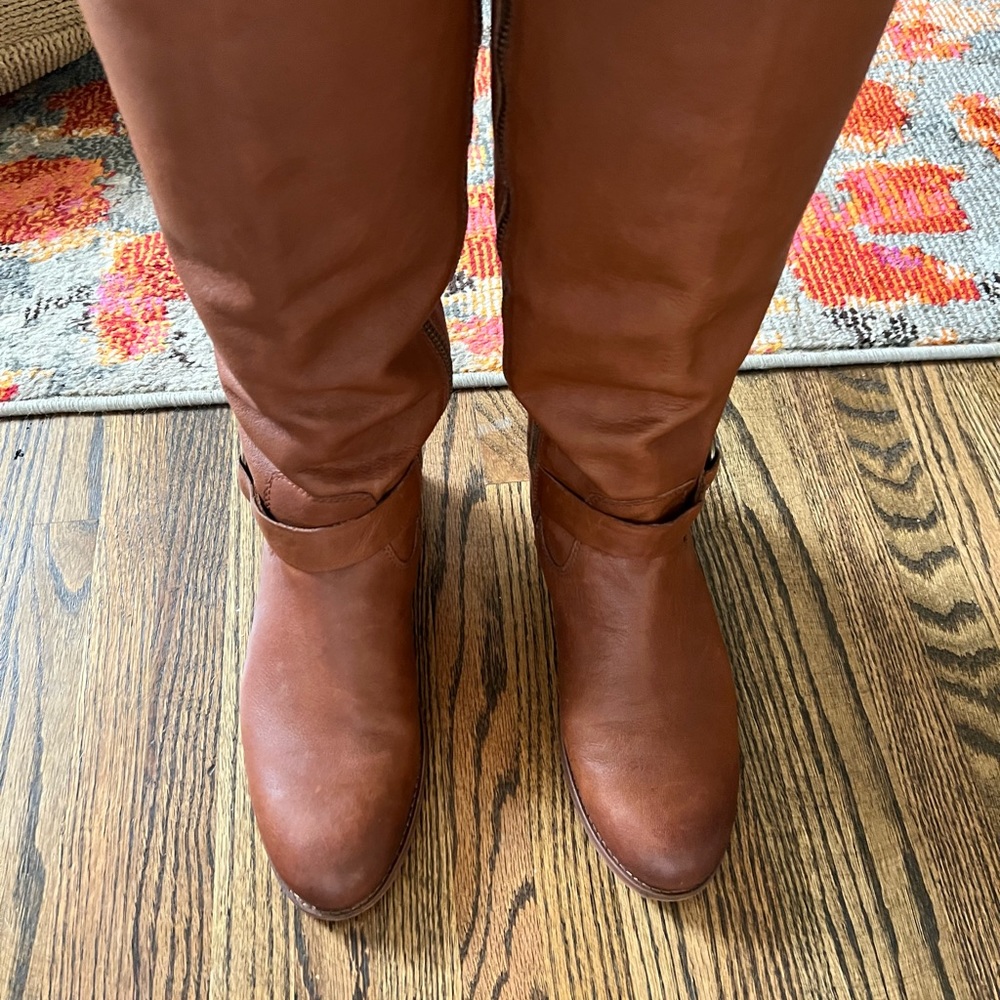 Women’s Frye And Company Brown Riding Boot - - Gem